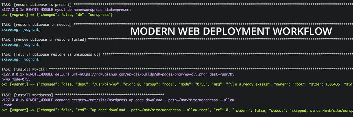 Modern Web Deployment Workflow - Bocoup